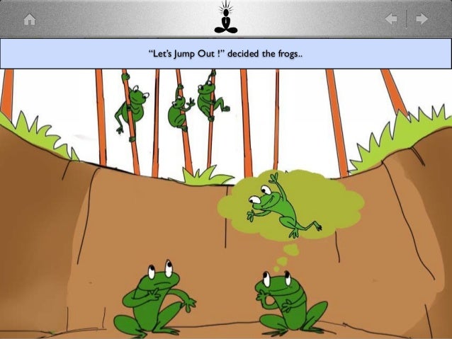 Determination :: The frog story