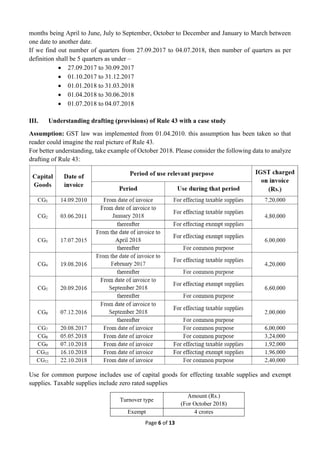 Determination&apportionment input-tax-credit-respect-of-capital-goods | PDF