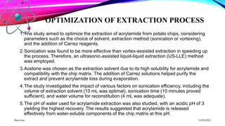 determination of Acrylamide.pptx