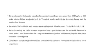 Determination of Acrylamide Level and Proximate Composition.pptx