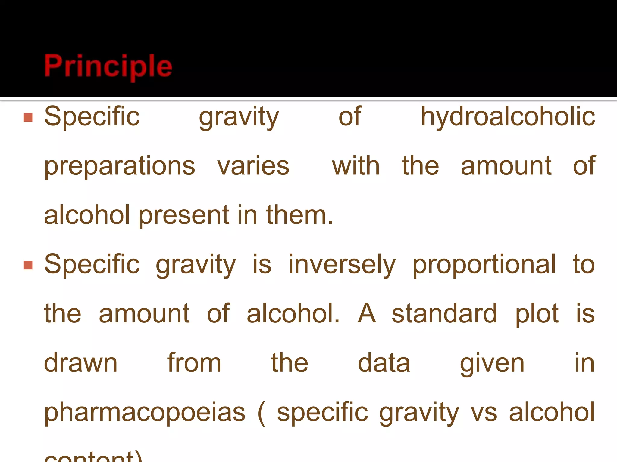 Determination_of_alcohol_content.ppt by Dr.U.Srinivasa, Professor and ...