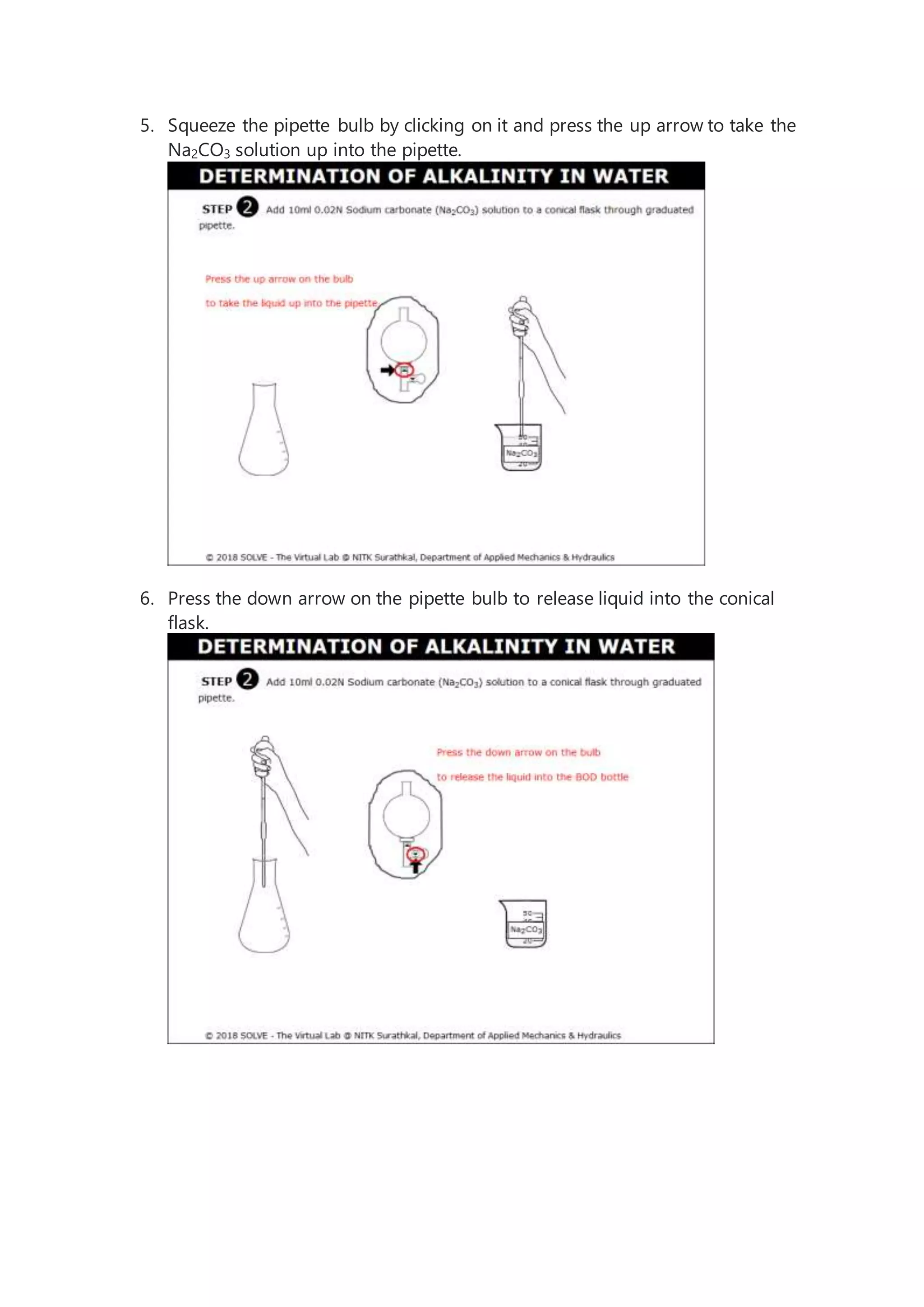 Determination of alkalinity | DOCX