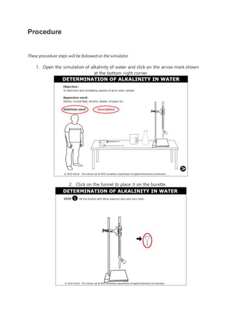 Determination of alkalinity | DOCX
