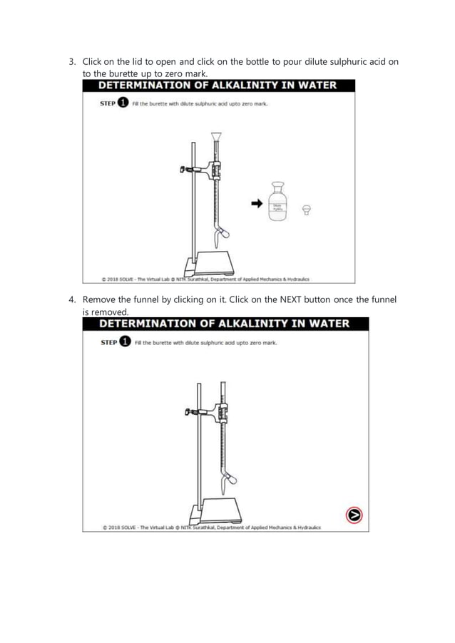 Determination of alkalinity | DOCX | Chemistry | Science