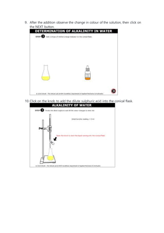 Determination of alkalinity | DOCX