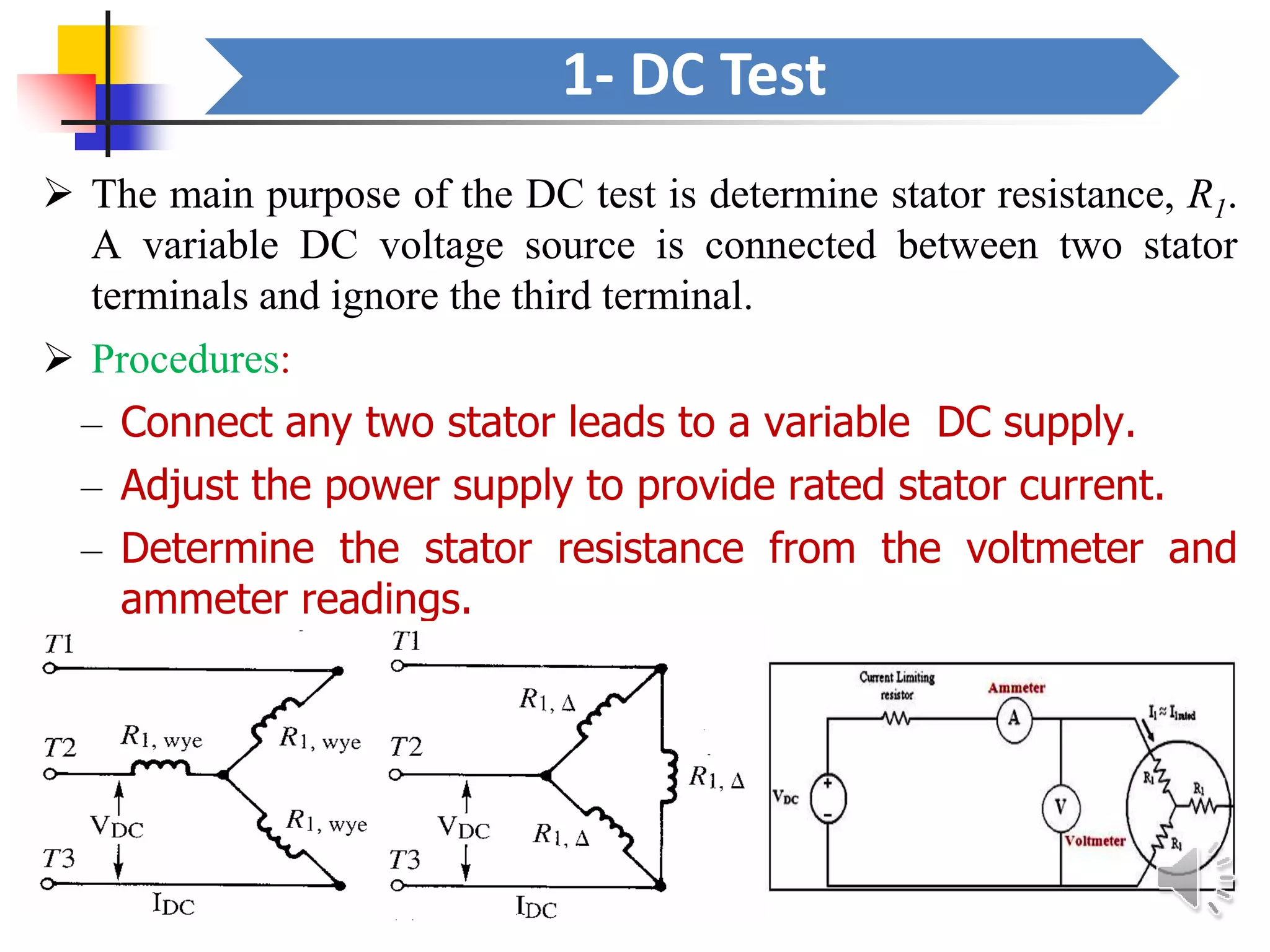 Determination Of A Three Phase Induction Machine Parameters Pptx