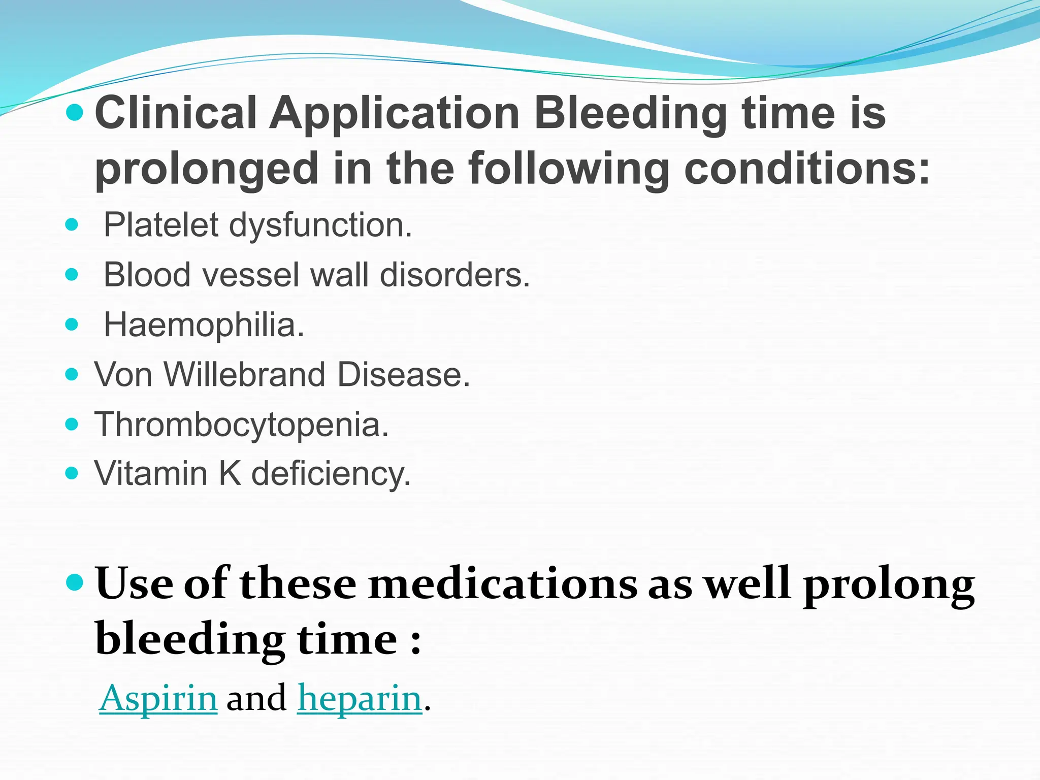 DETERMINATION OF BLEEDING AND CLOTTING TIME Ass.Lec Hussein Hamid Al ...