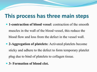 DETERMINATION OF BLEEDING AND CLOTTING TIME Ass.Lec Hussein Hamid Al ...