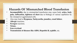 determination of blood groups.Power point presentation | PPTX