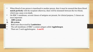 determination of blood groups.Power point presentation | PPTX