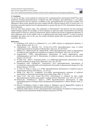 Determination of cefadroxil antibiotic by an analytical method | PDF ...