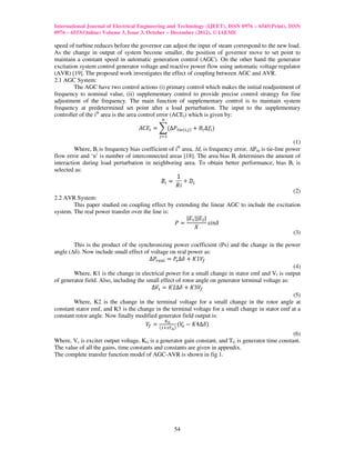 Determination of controller gains for frequency control | PDF
