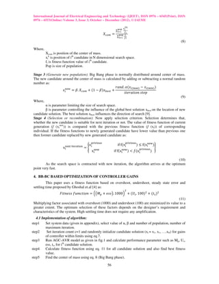Determination of controller gains for frequency control | PDF