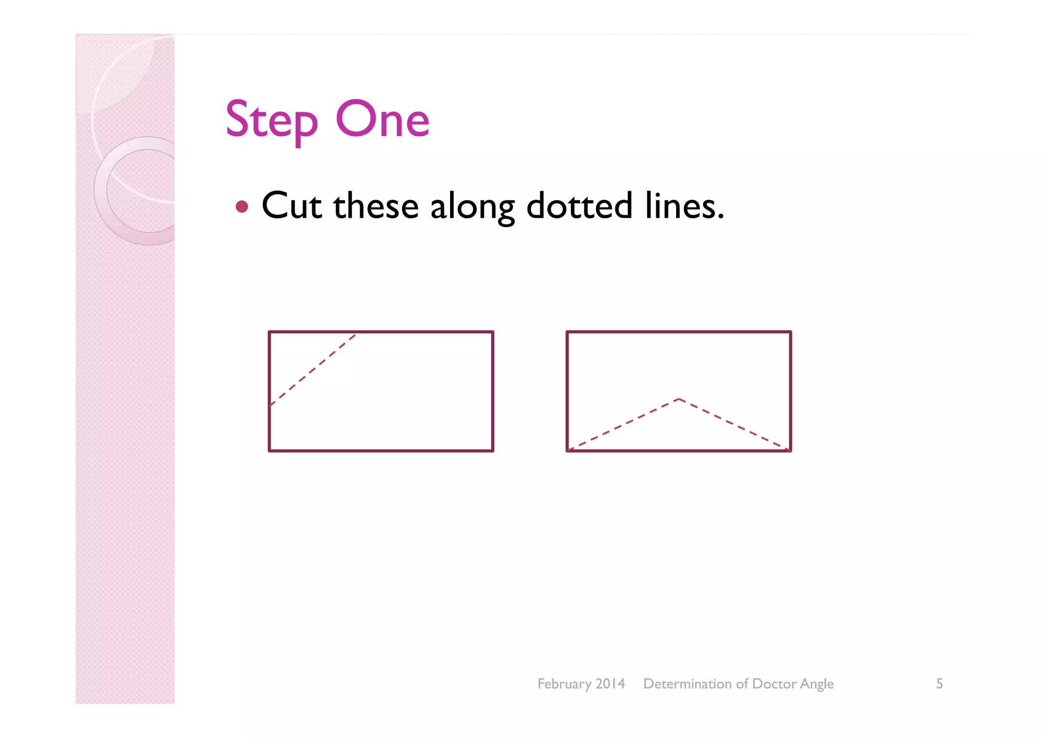 Determination of doctor angle | PDF