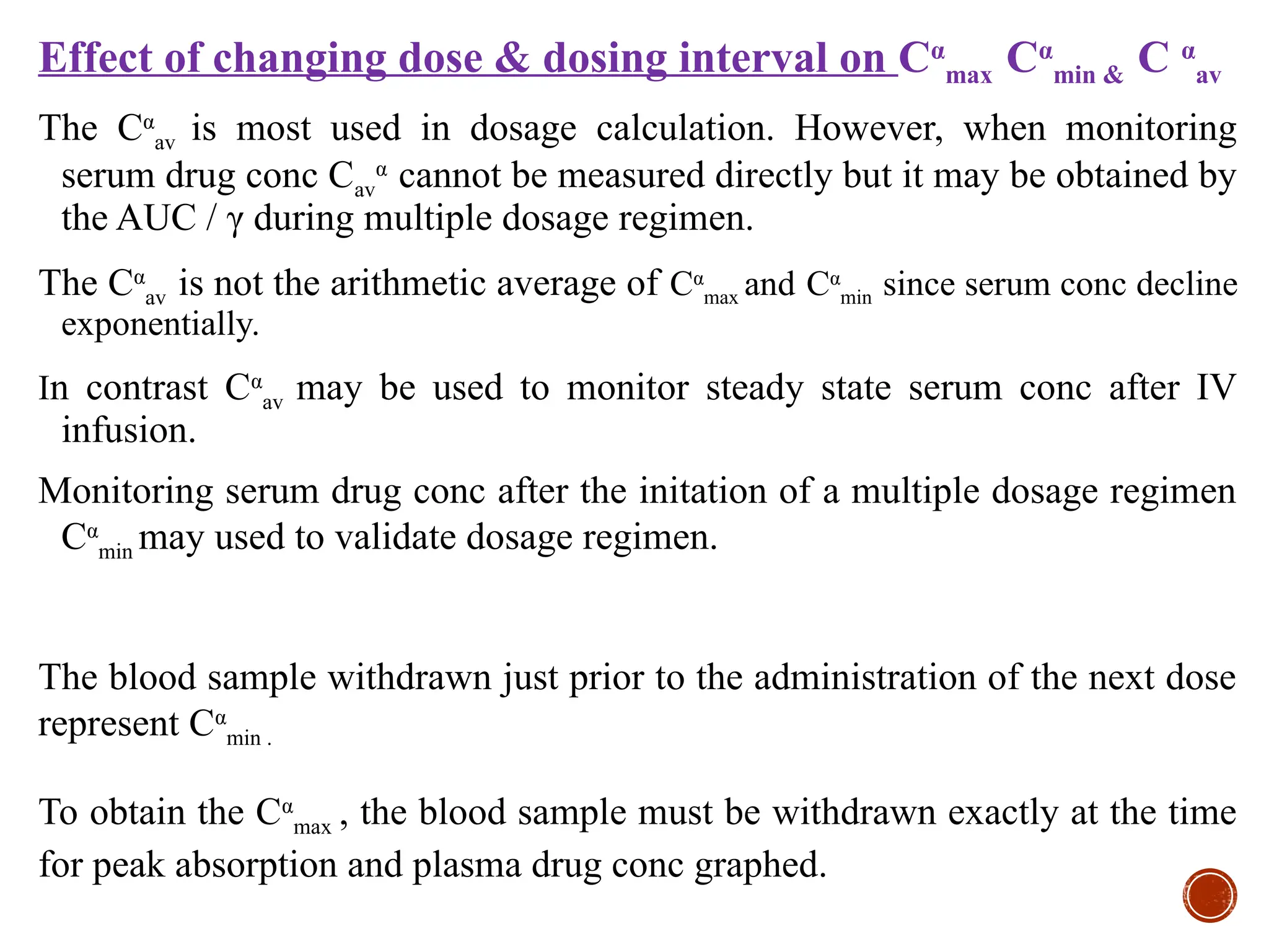 Determination of dose & dosing interval- V Pharm.D.pptx