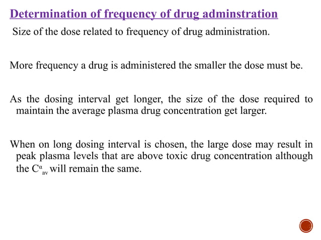 Determination of dose & dosing interval- V Pharm.D.pptx