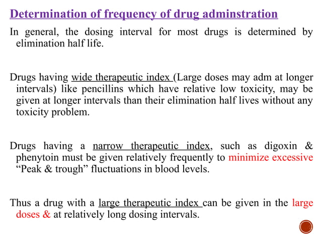 Determination of dose & dosing interval- V Pharm.D.pptx