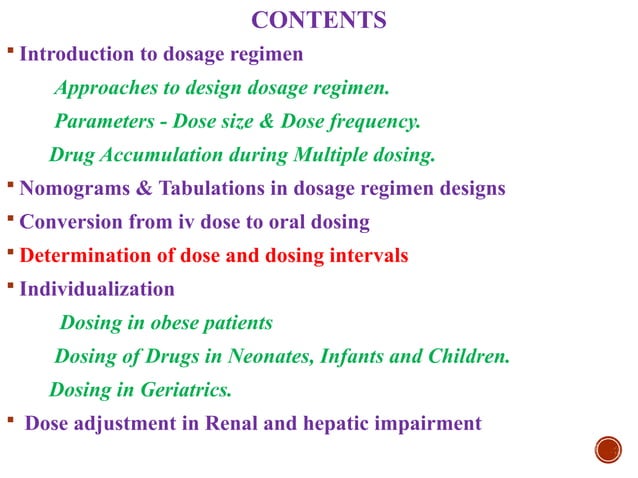 Determination of dose & dosing interval- V Pharm.D.pptx