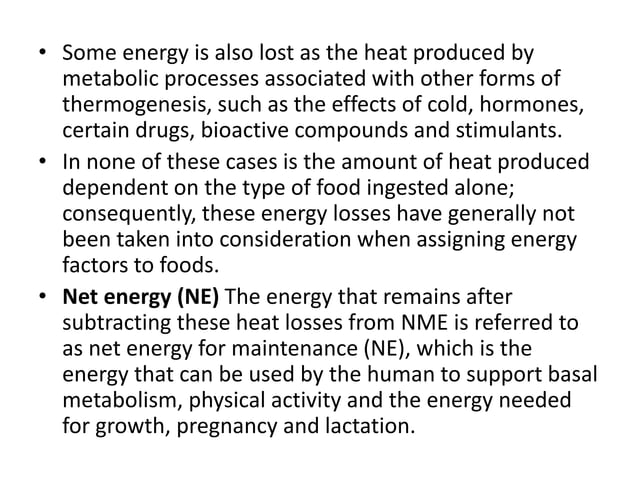Determination of Energy Value – Physiological Fuel Value.ppt