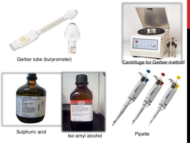Determination of fat in milk