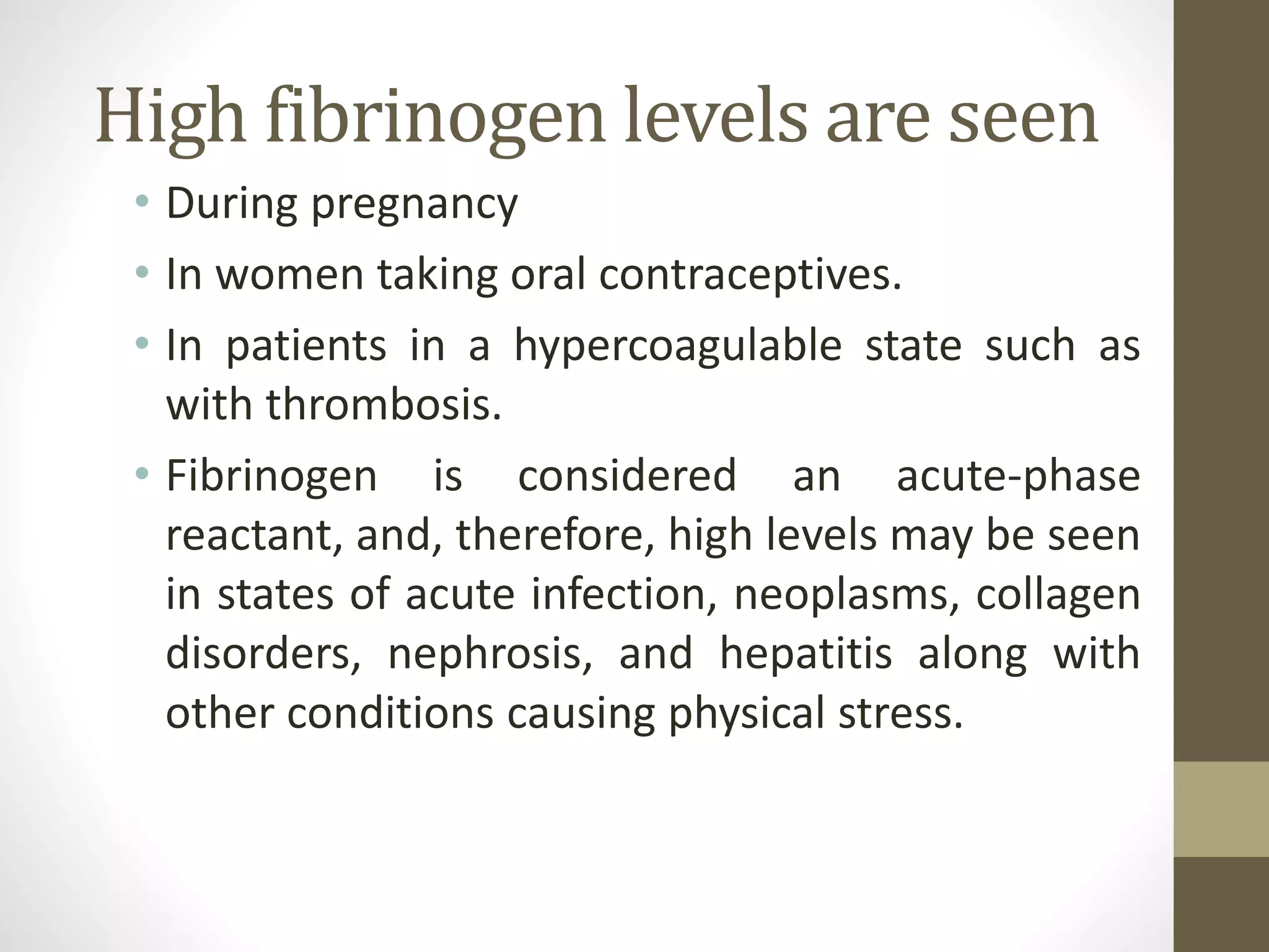 Determination of fibrinogen | PPTX