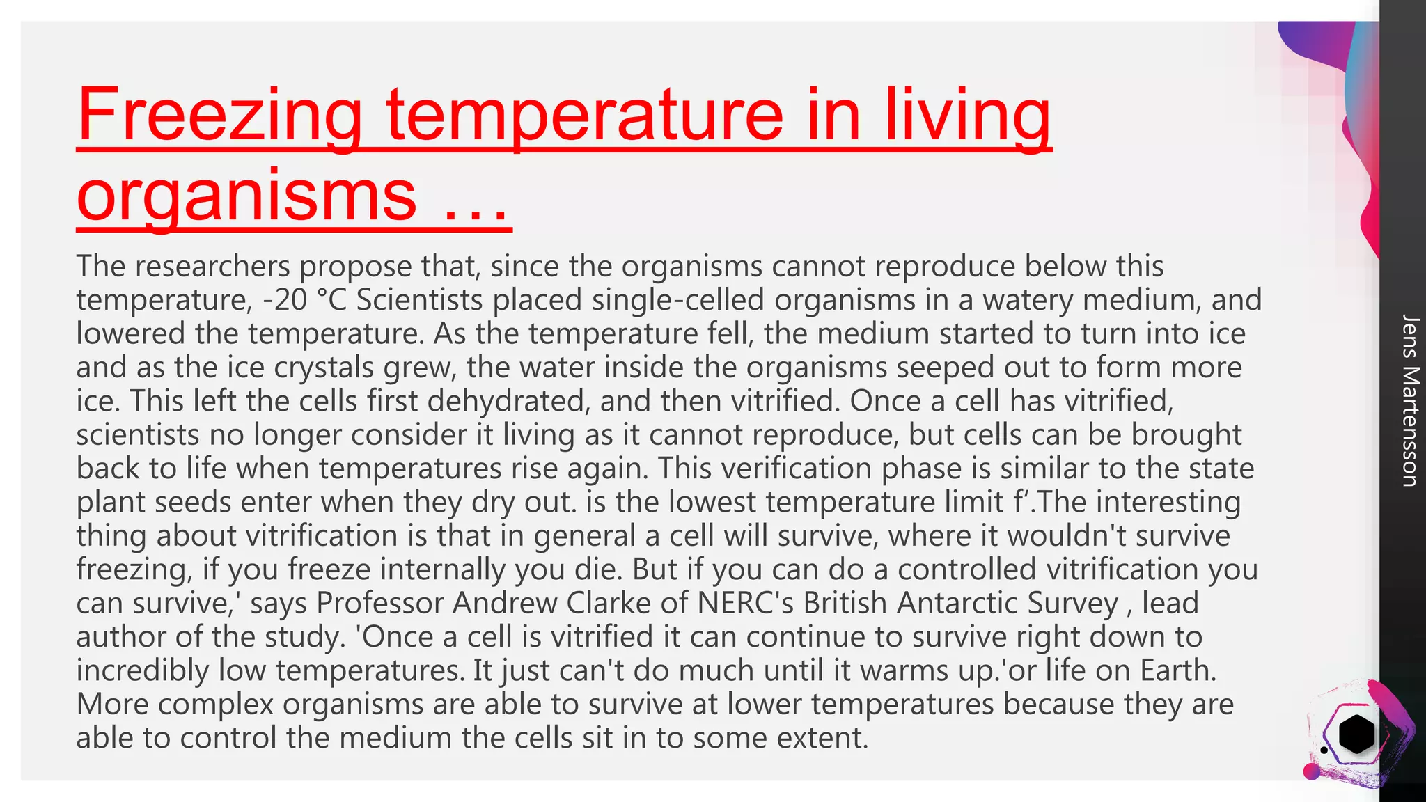 Determination of freezing point final | PPTX