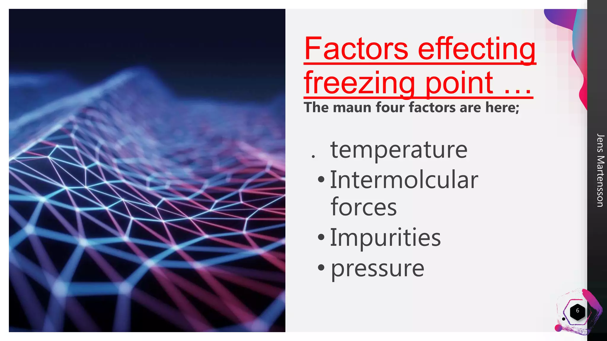Determination of freezing point final | PPTX