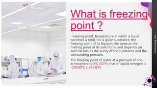 Determination of freezing point final | PPTX