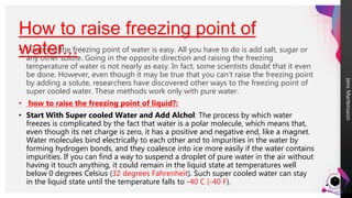 Determination of freezing point final | PPTX
