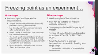 Determination of freezing point final | PPTX