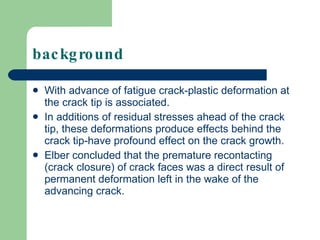 Determination Of Geometric Stress Intensity Factor For A Photoelastic ...