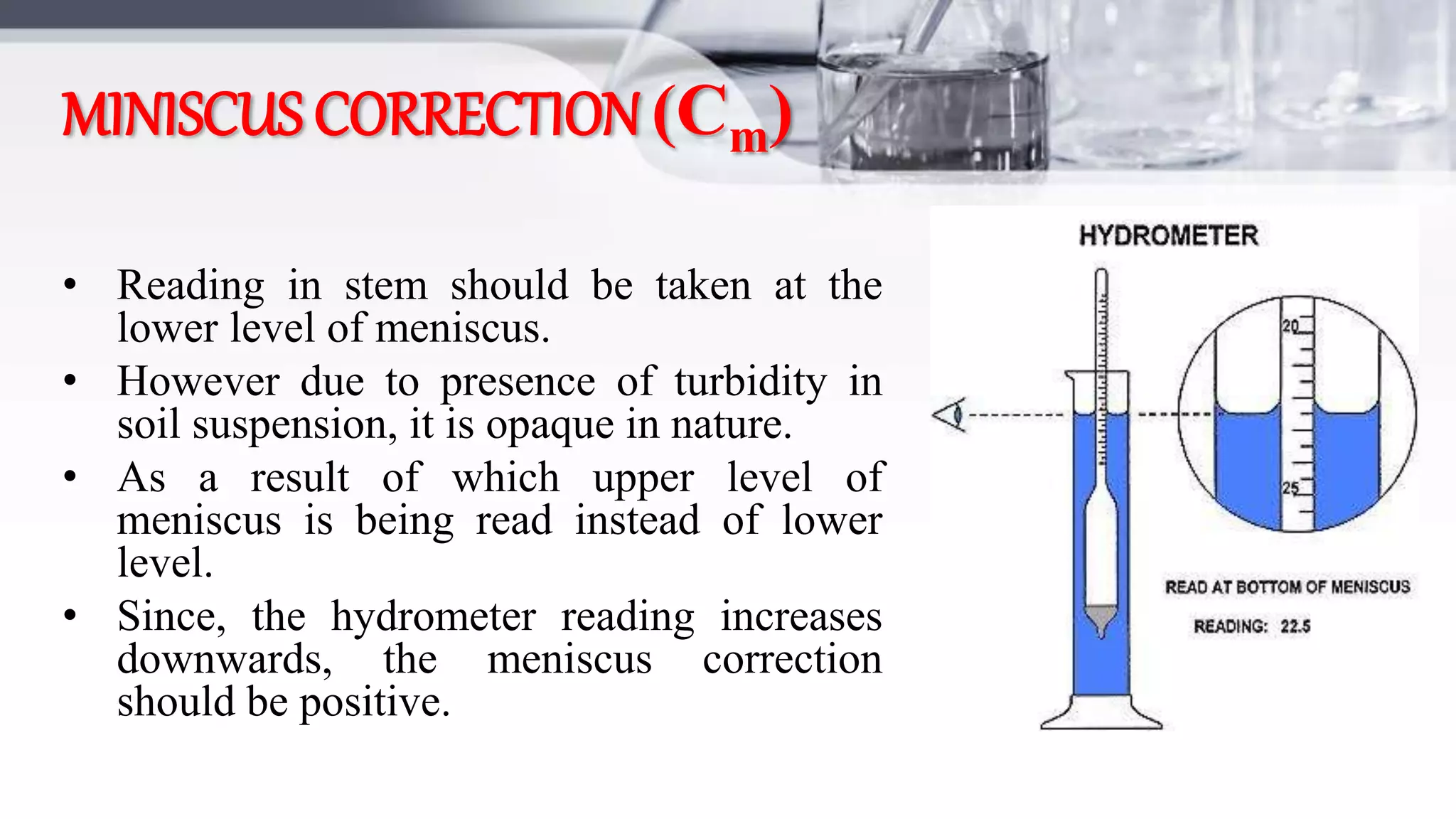 Determination of grain size analysis by hydrometer test | PPTX