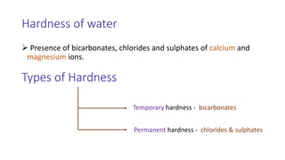 Determination of hardness and alkalinity of waste water | PPTX