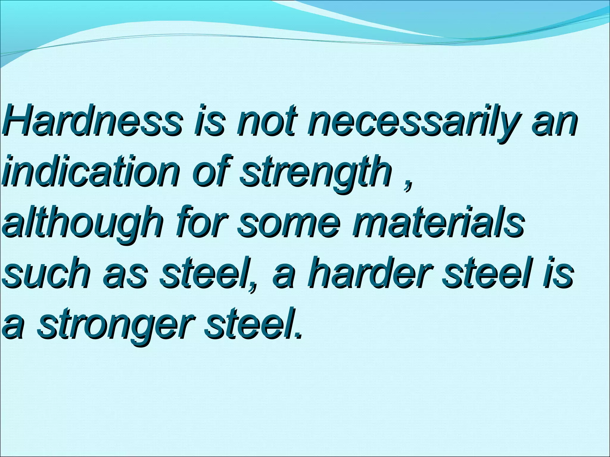 Determination of hardness of metals | PPT