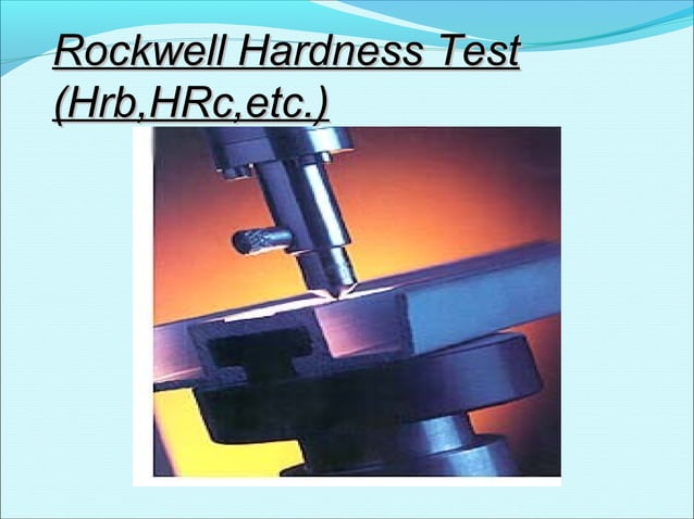 Determination of hardness of metals | PPT | Physics | Science