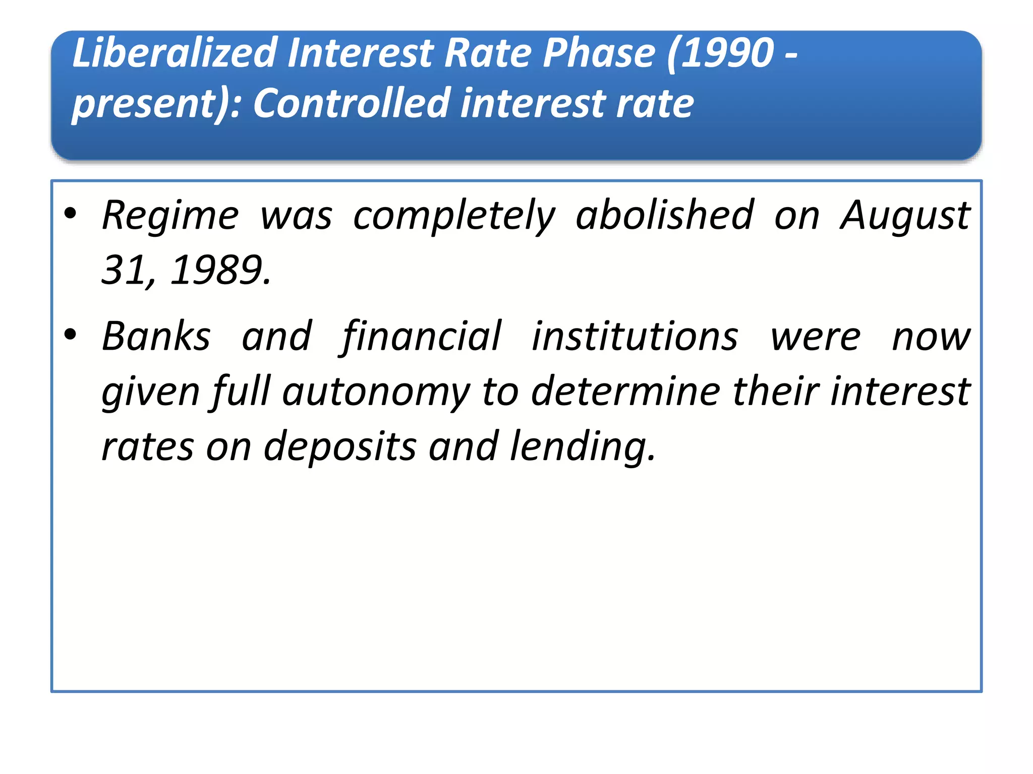 Determination of interest rate | PPTX