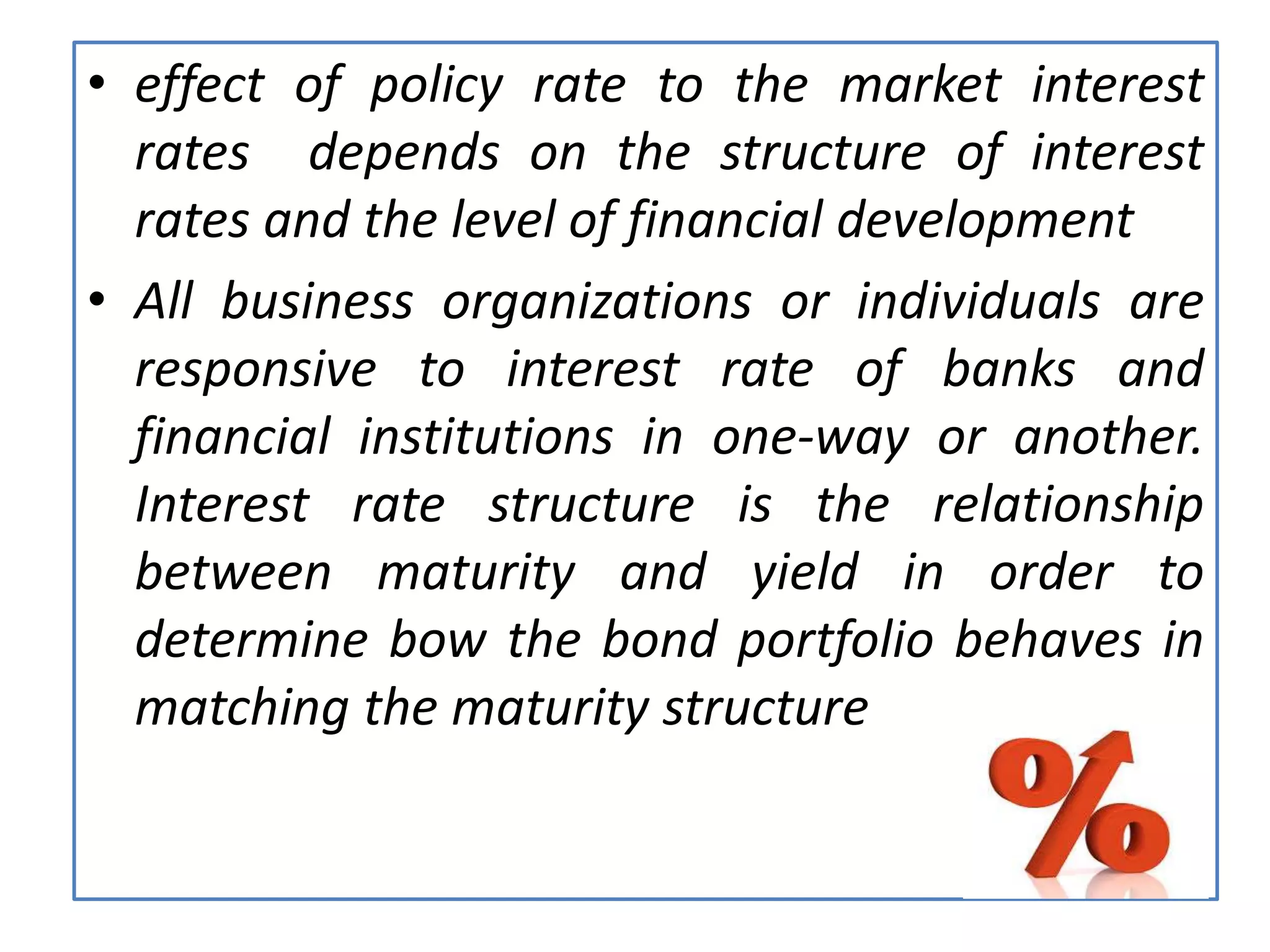 Determination of interest rate | PPTX