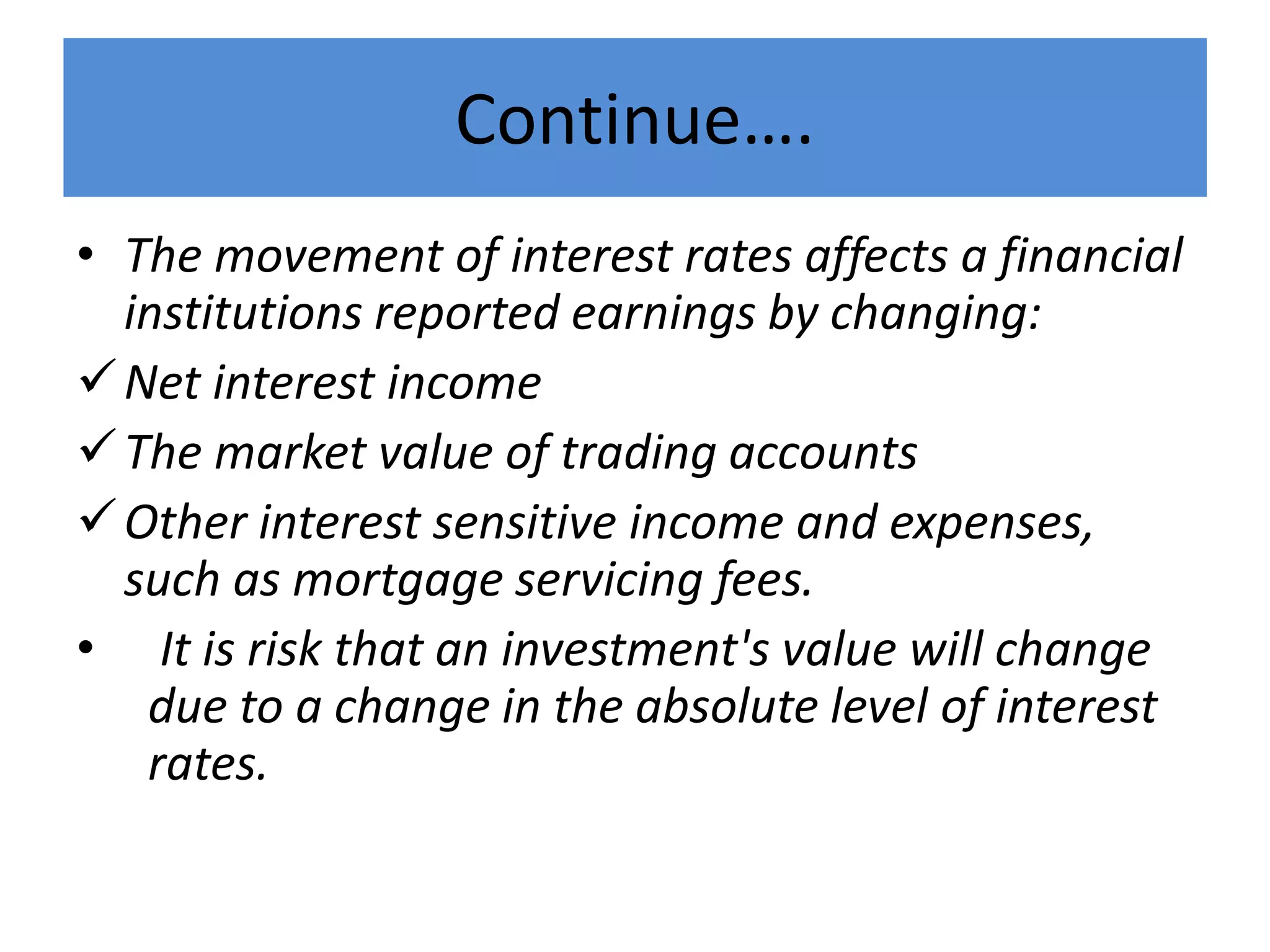 Determination of interest rate | PPTX
