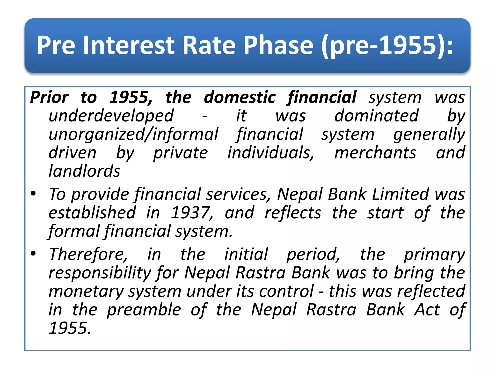 Determination of interest rate | PPTX