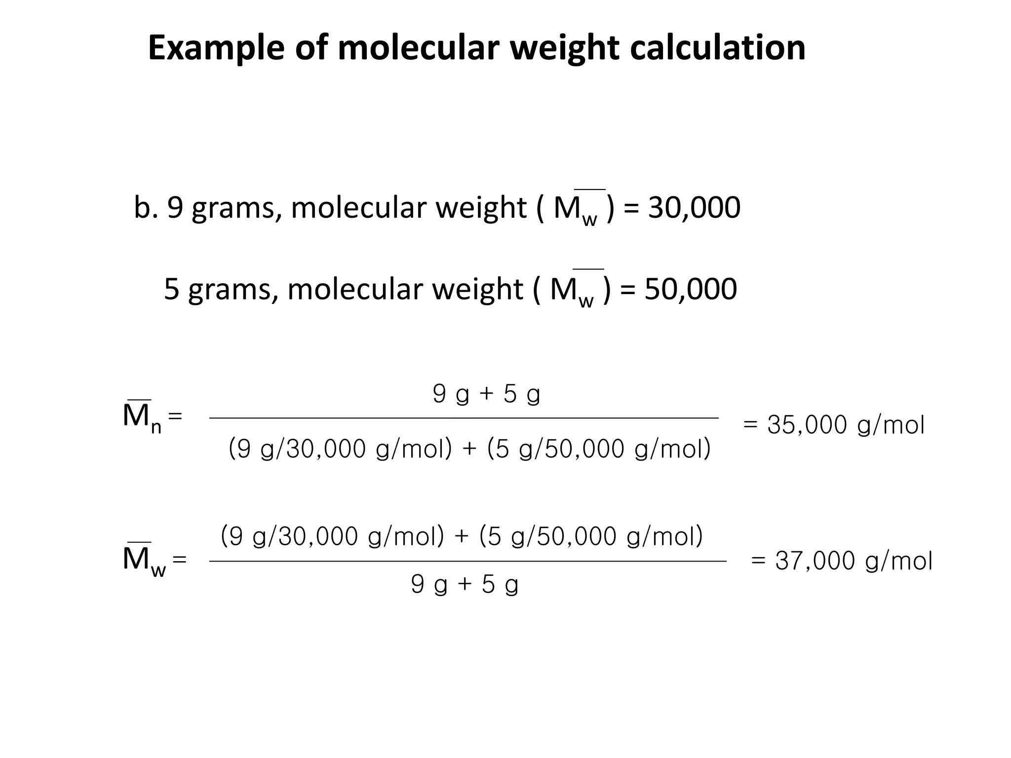 Determination of molecular weight of polymers by visometry | PPTX