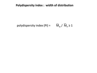 Determination of molecular weight of polymers by visometry | PPTX