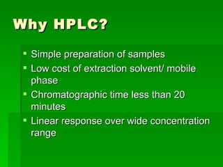 Determination of Organic Acids in Cheese by HPLC Methods | PPT