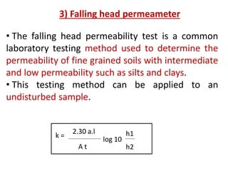 DETERMINATION OF PERMIABILITY IN LAB AND FIELD.pdf