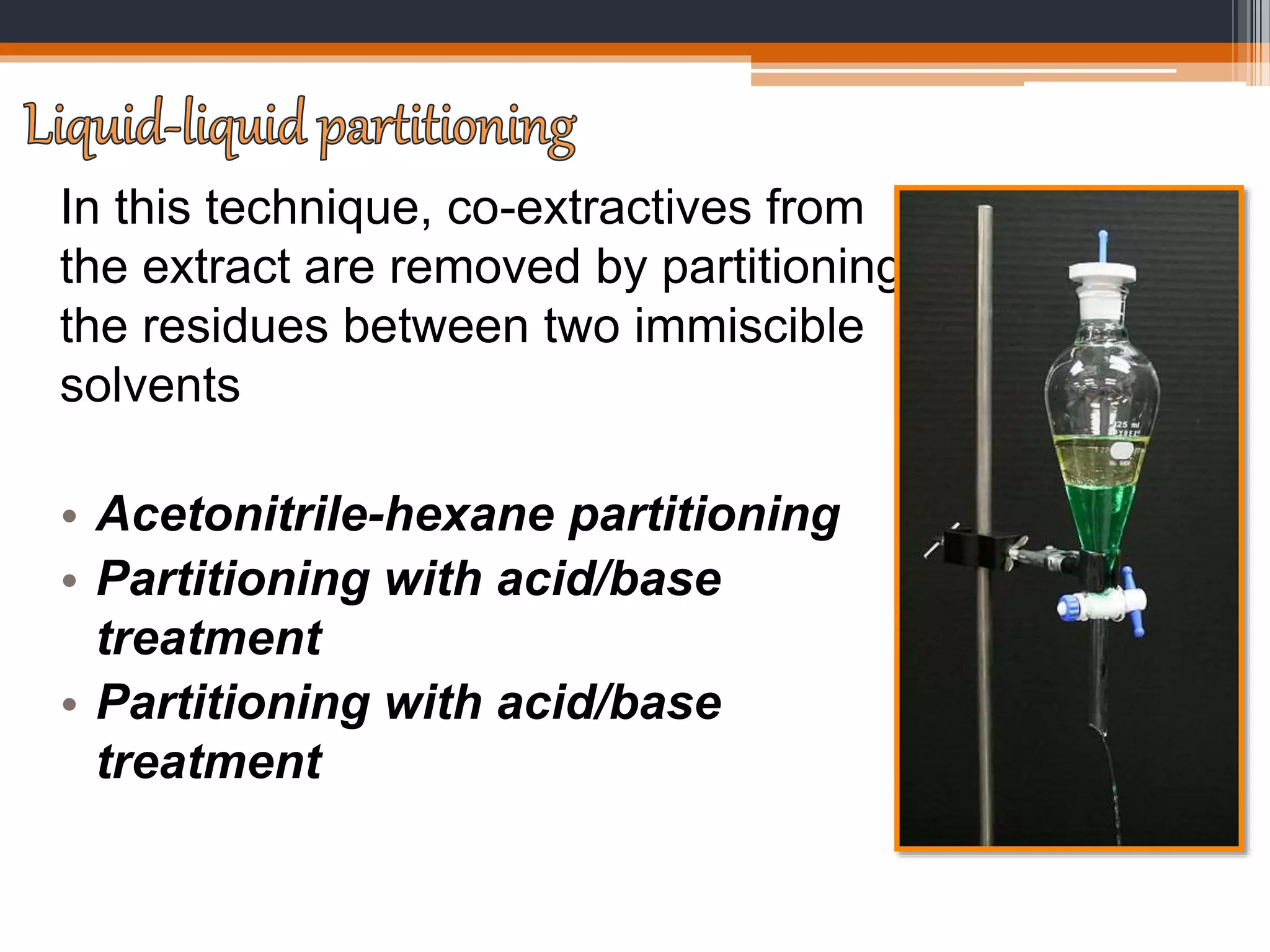 Determination of pesticides residue in grains,fruits, vegetables,milk ...