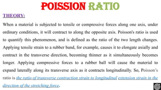 Determination of Poission's Ratio experiment | PPTX