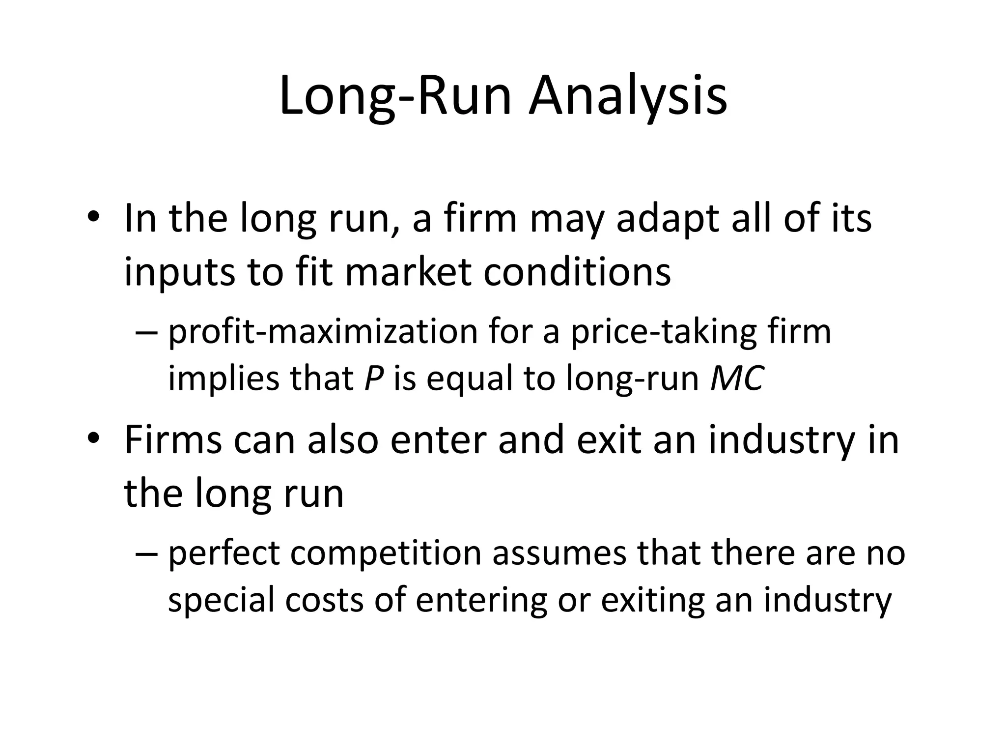 Determination of price in short and long run | PPTX