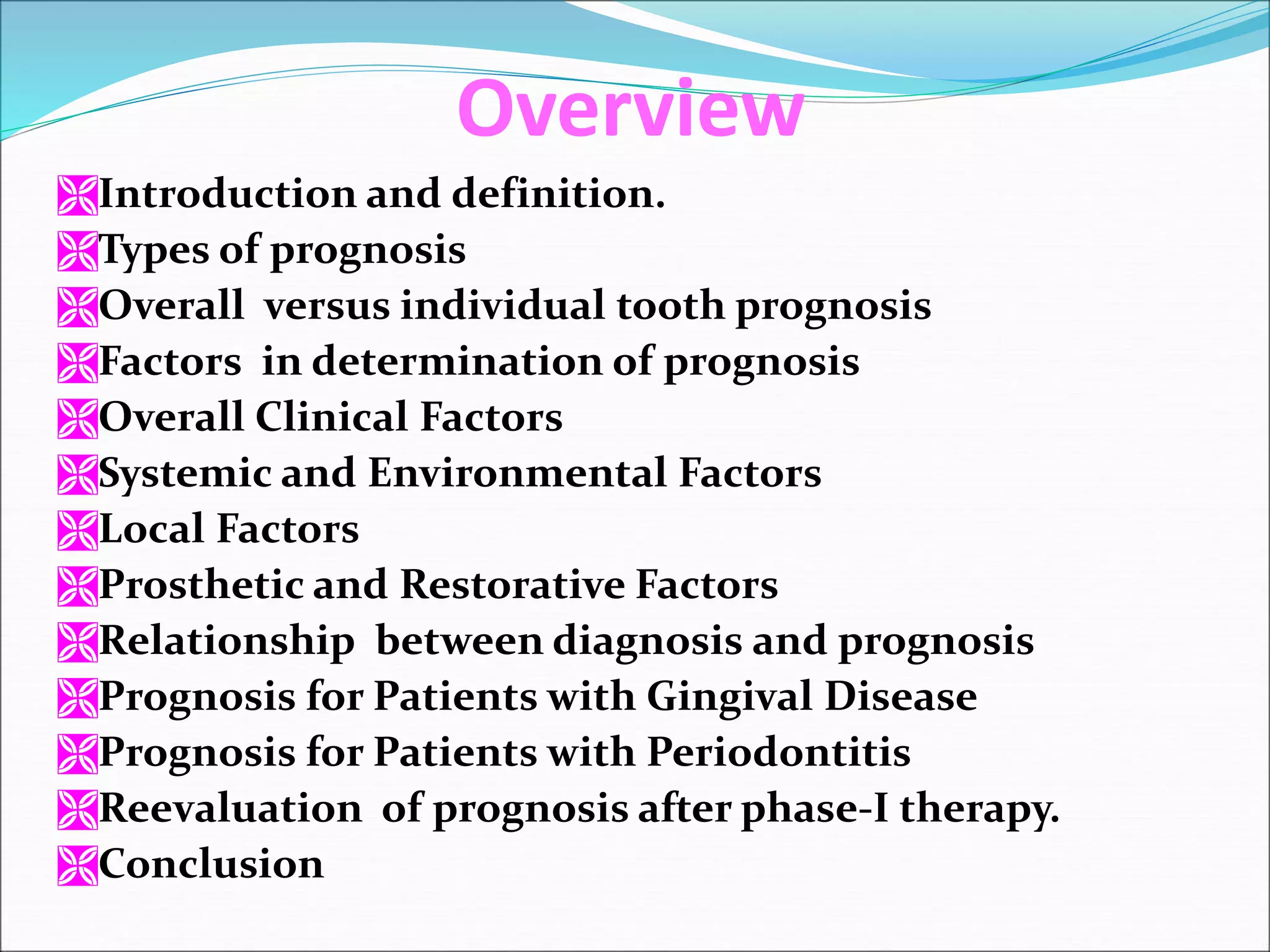 determination of prognosis.ppt