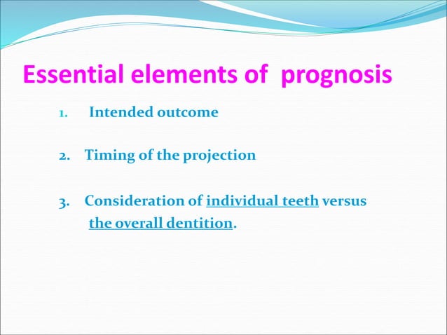 determination of prognosis.ppt