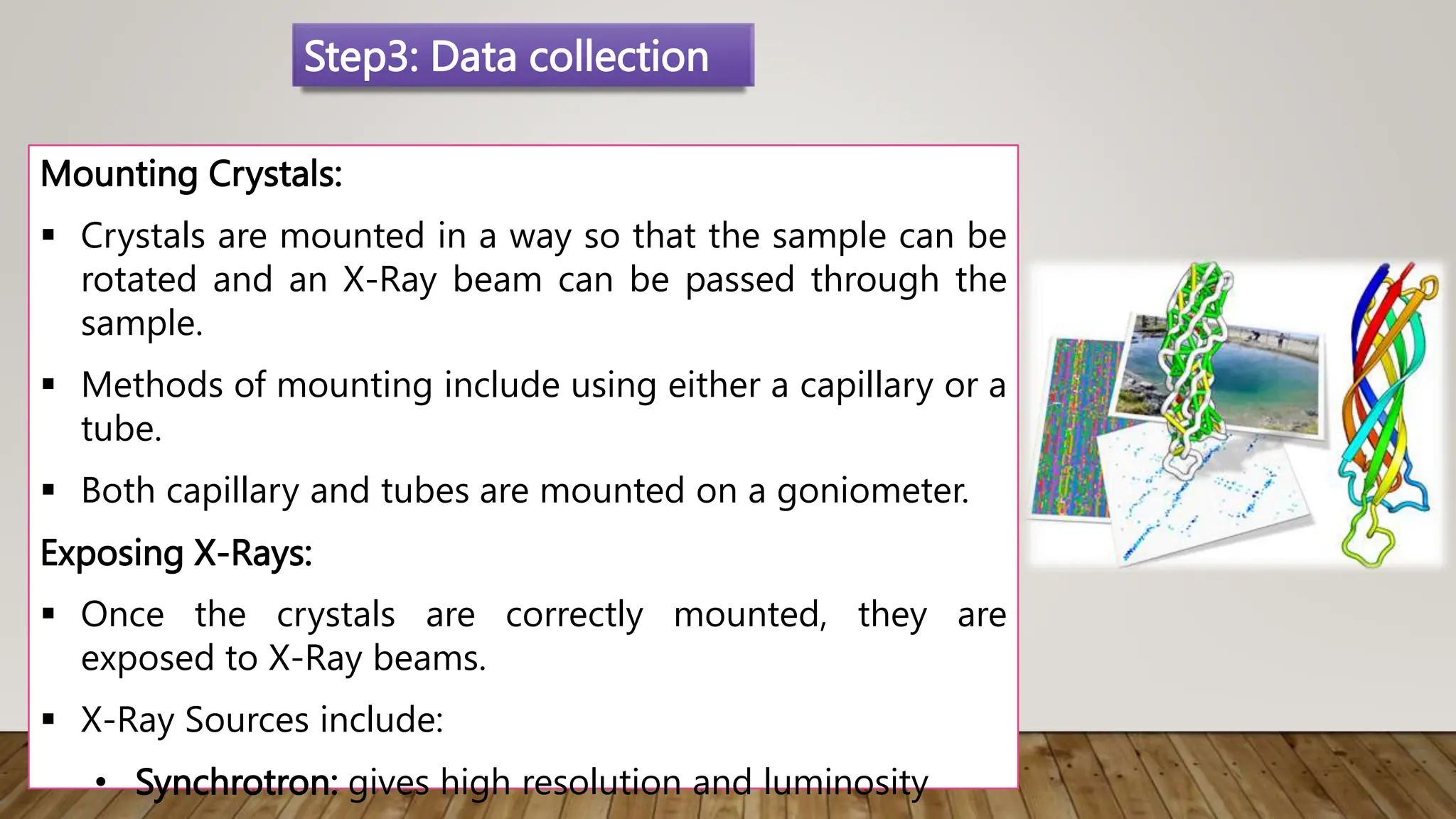 Application X-Ray crystallography in protein structure prediction.pptx