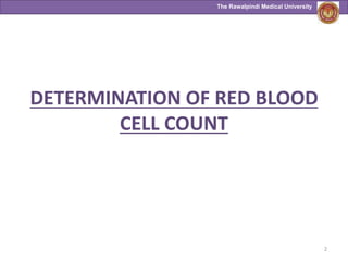 determination of RBC Count.pptx